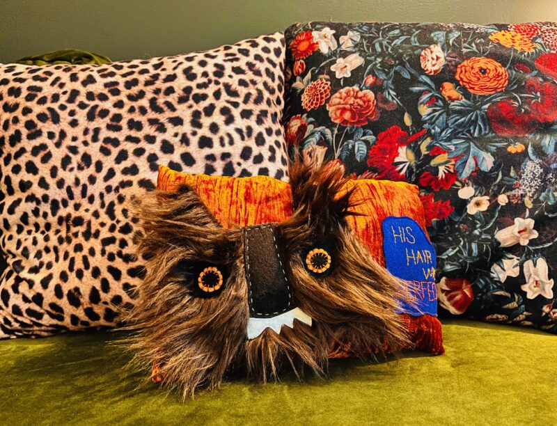 Warren – Werewolves of London Pillow – Familiar Dolls